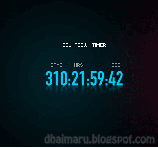 Cara Membuat Countdown Timer dengan JavaScript - DhaiMaru