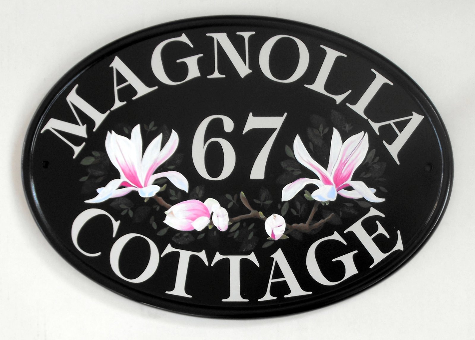 Pictorial House Signs from Yoursigns Ltd: Magnolia Cottage House Plaque