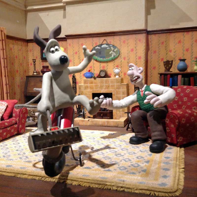 My French Easel: Wallace & Gromit from the drawing board – M Shed ...