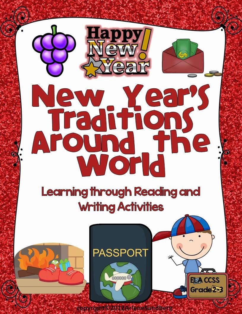 LMN Tree: New Year's Traditions Around the World Resources, Free ...