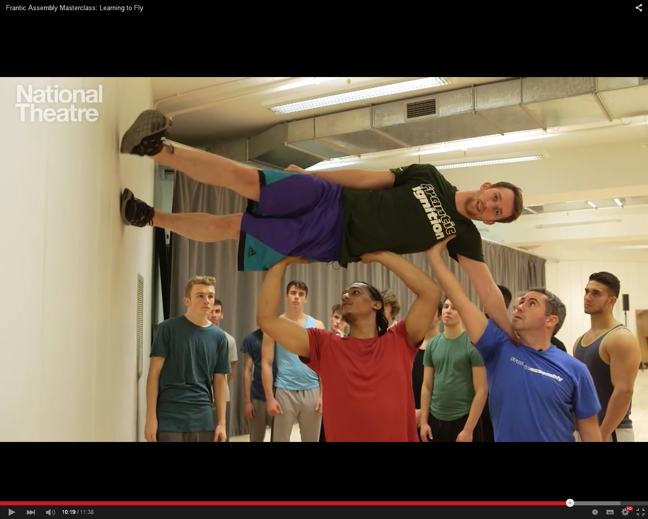 Chloe : Frantic Assembly Workshop