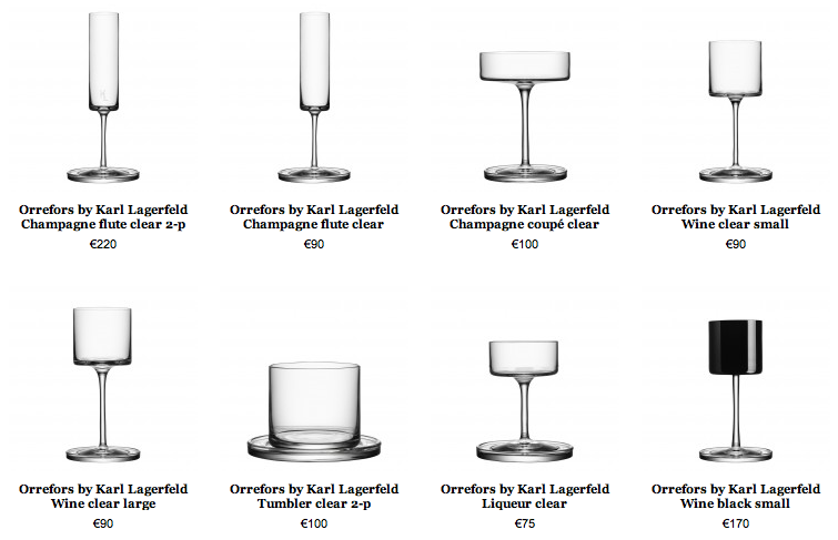 Seaseight Design Blog: FOCUS ON // ORREFORS BY KARL LAGERFELD