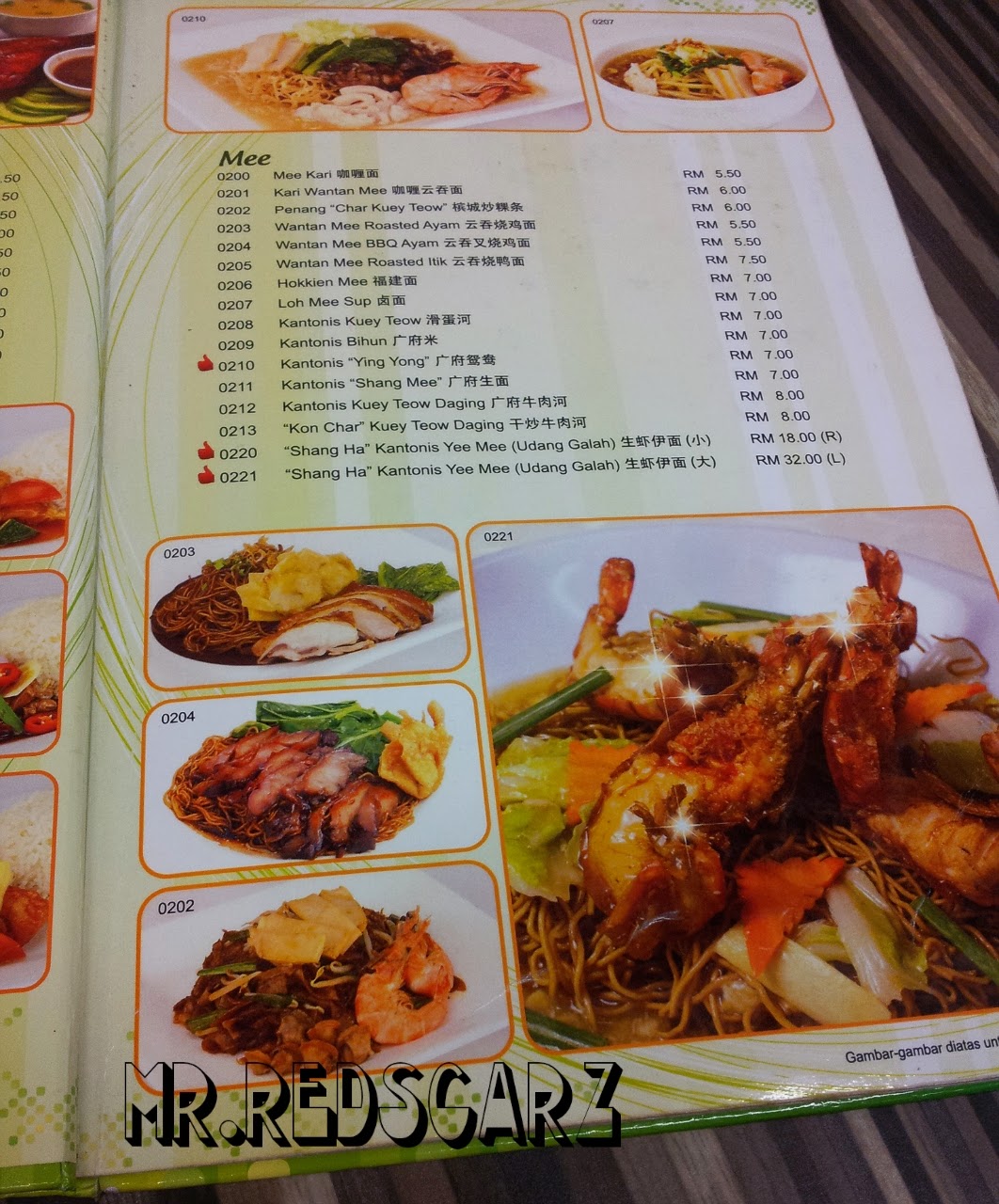 DAUS REDSCARZ: Restoran Mohd Chan Abdullah | Makanan Chinese Muslim ...