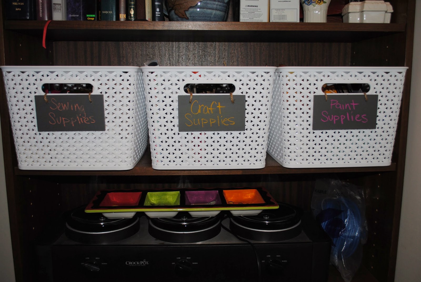 Upside Of Chaos: Wooden Chalkboard Labels
