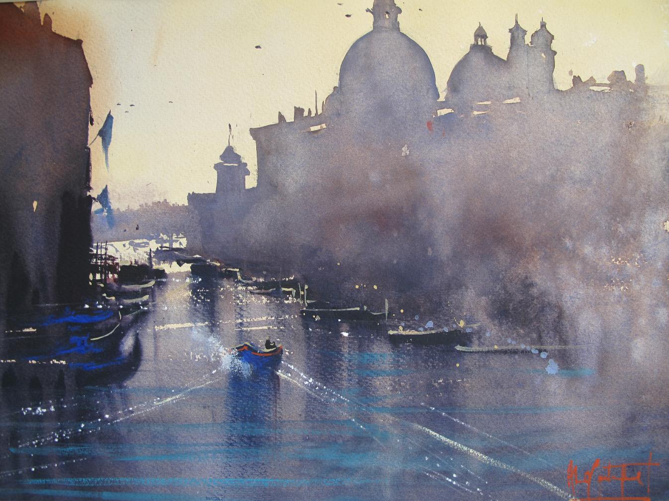 Joseph Zbukvic, 1952 | Watercolour Cityscape painter | Tutt'Art ...