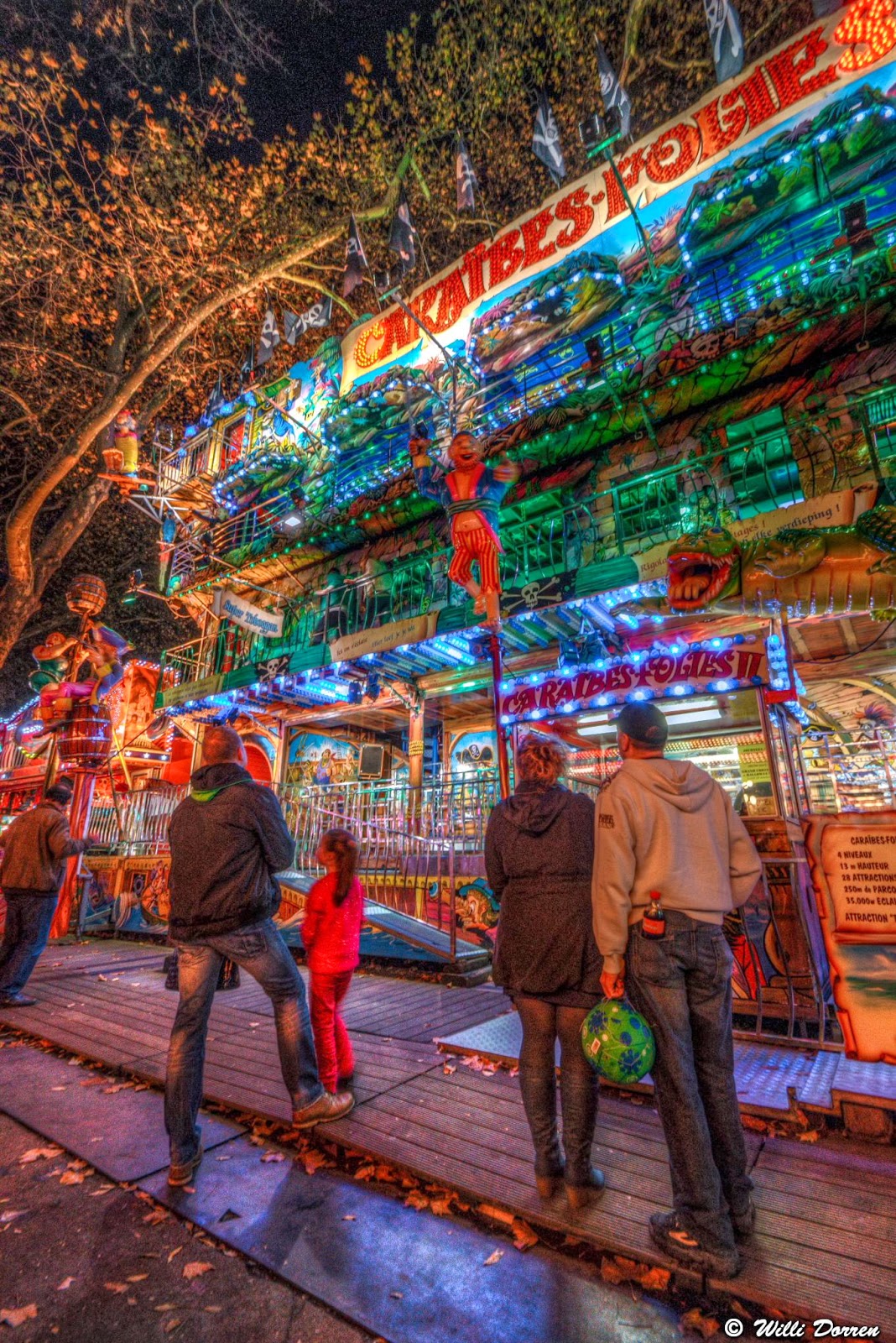 la ville de liege et ses quartiers: la foire de liege 2013 HDR