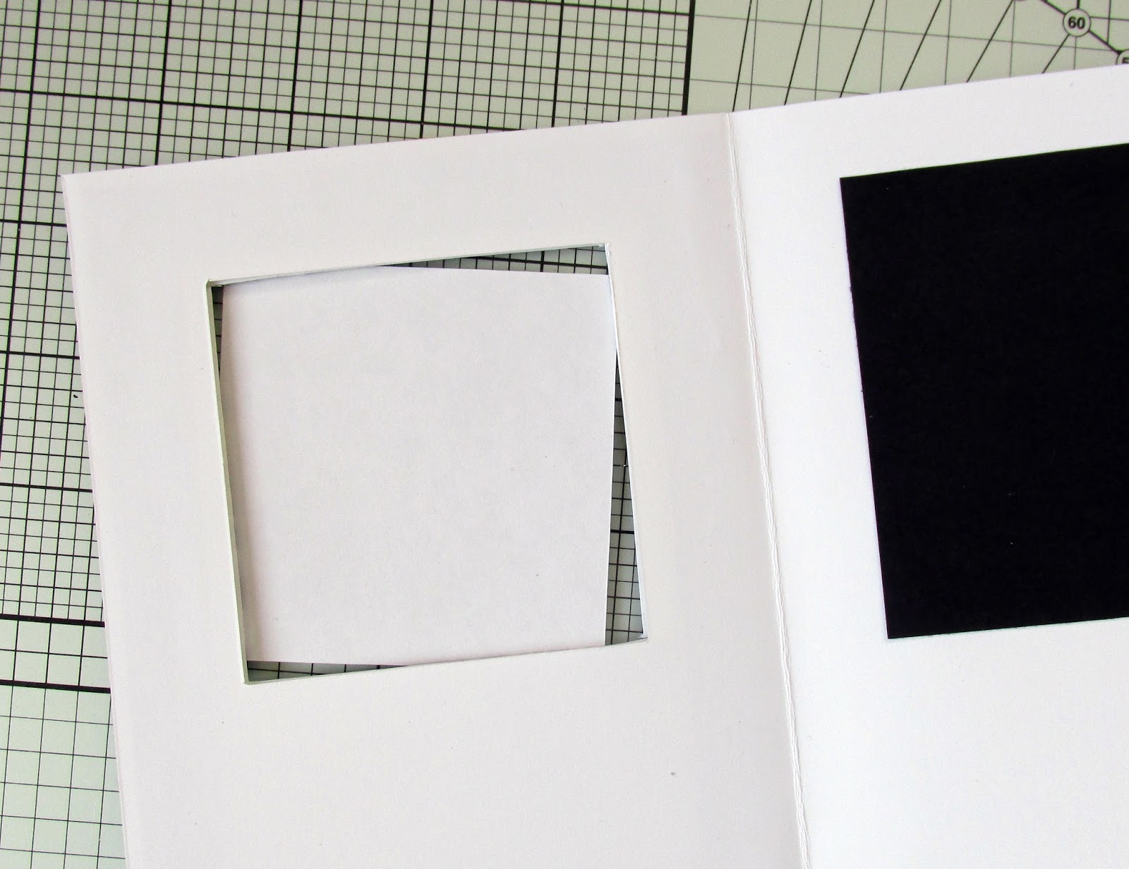 A Passion For Cards: How to make a chevron aperture card - Trimcraft