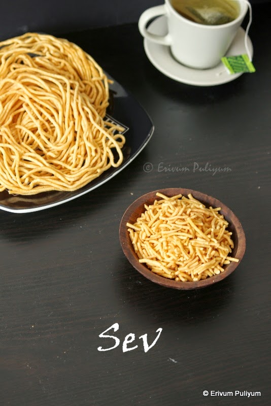 Erivum Puliyum: Sev (Hot & Spicy) | Indian Savory Snack