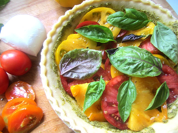 Tuesday Caprese Tart