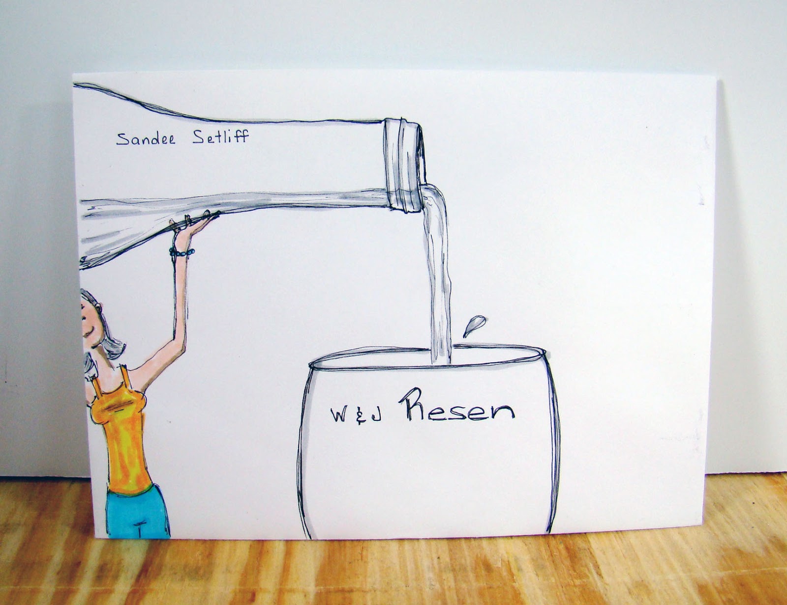 in the hills of North Carolina: Mail art as performance art