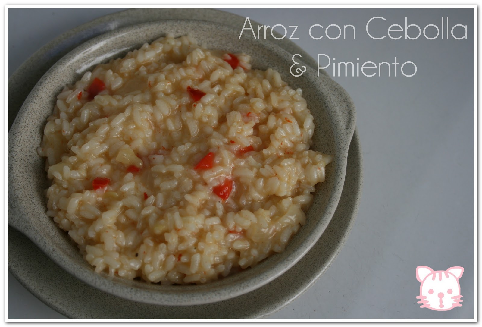 Arroz con Cebolla y Pimiento | Ma Cuisine Particulier