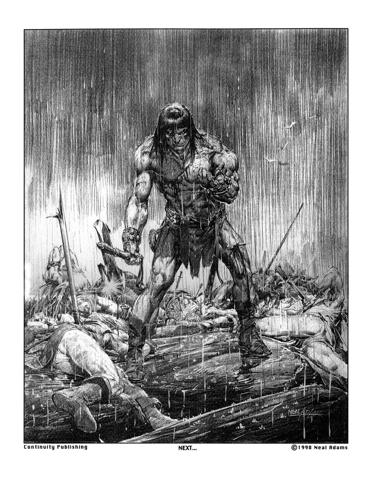 Cap'n's Comics: Sketches by Neal Adams