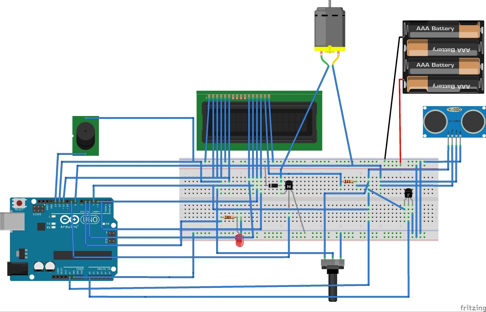 Conveyor Belt Sensor Circuit