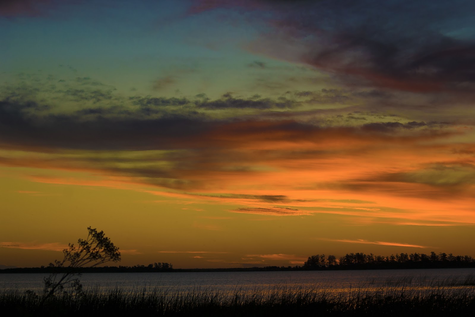 Just the right moment: atardeceres