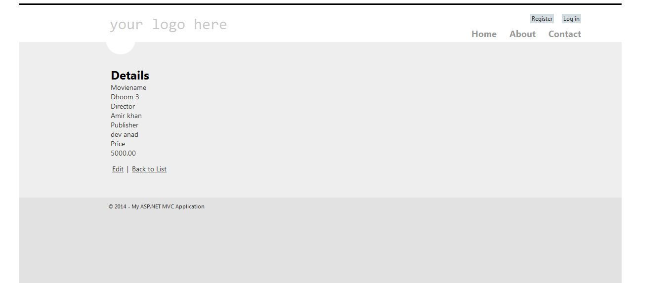 Insert Update Delete In MVC 4 Using Entity Framework insert-update-delete-in-mvc-4-using-entity-framework