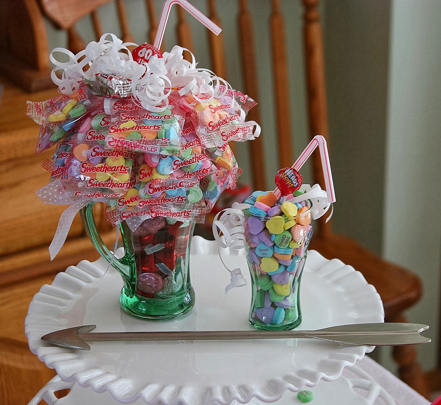 Punkie Pie's Place ...: Valentine's Day Candy Sundaes / Ice Cream Soda