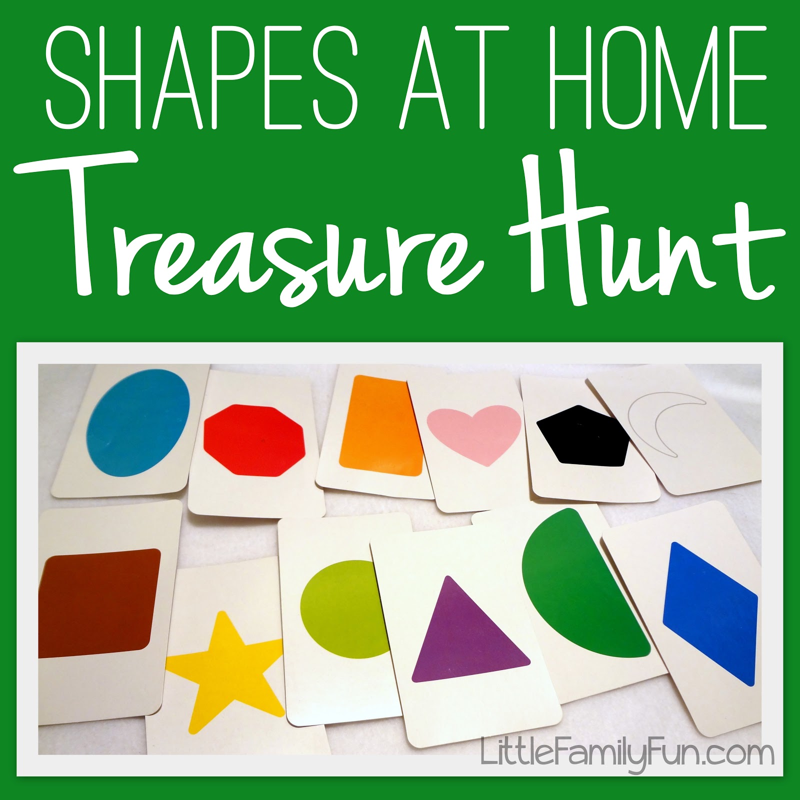 Shapes at Home Treasure Hunt