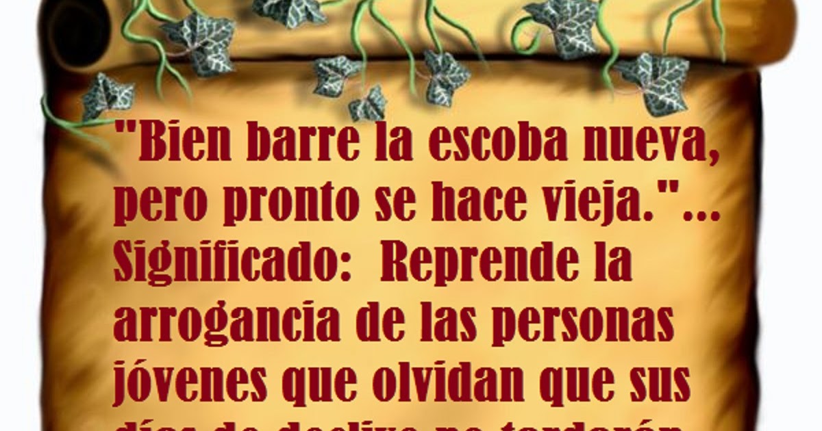 pensamientos y mas: REFRANES Y SU SIGNIFICADO