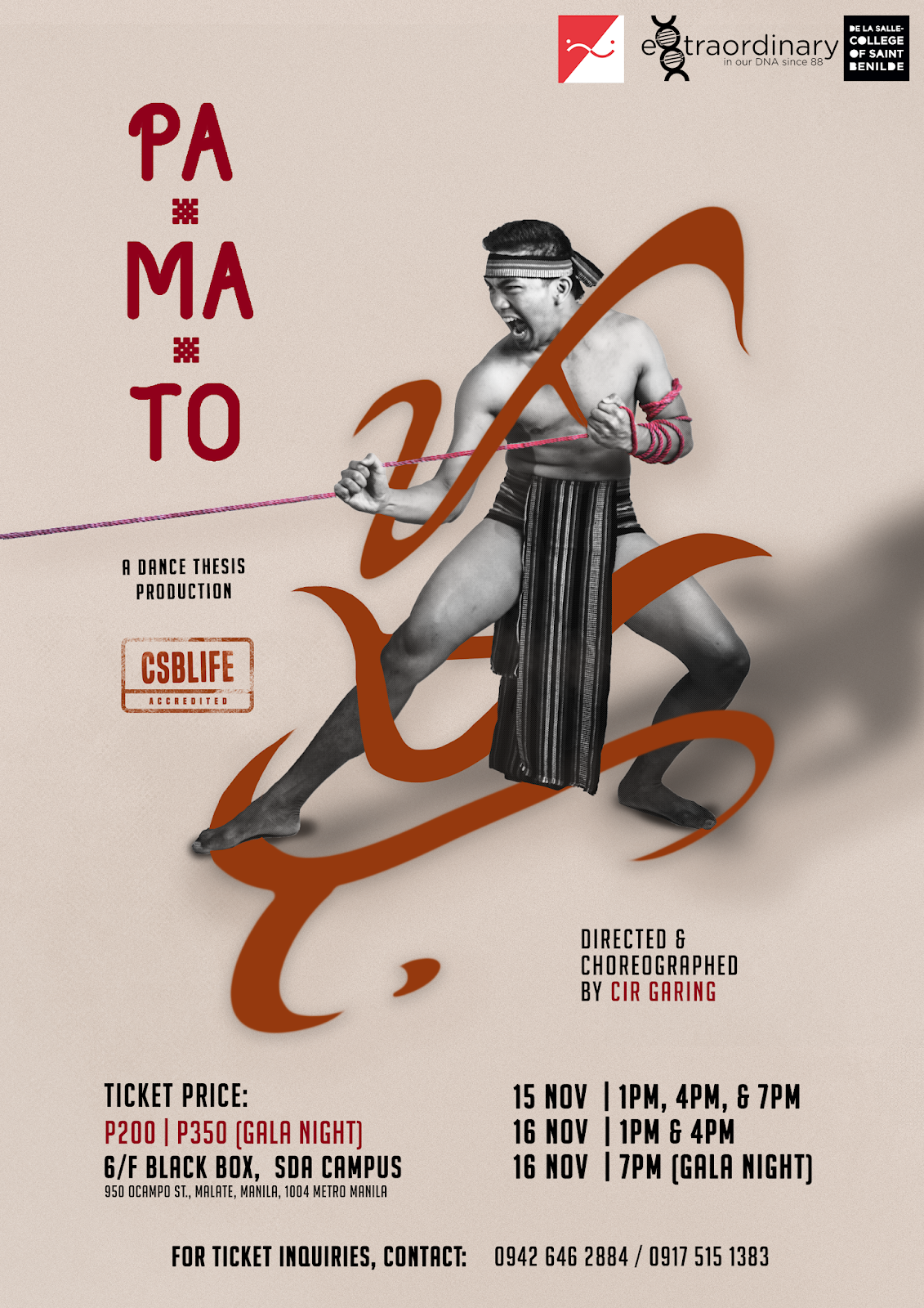 #TheaterPH - PAMATO, A Dance Thesis Production On Indigenous Filipino ...