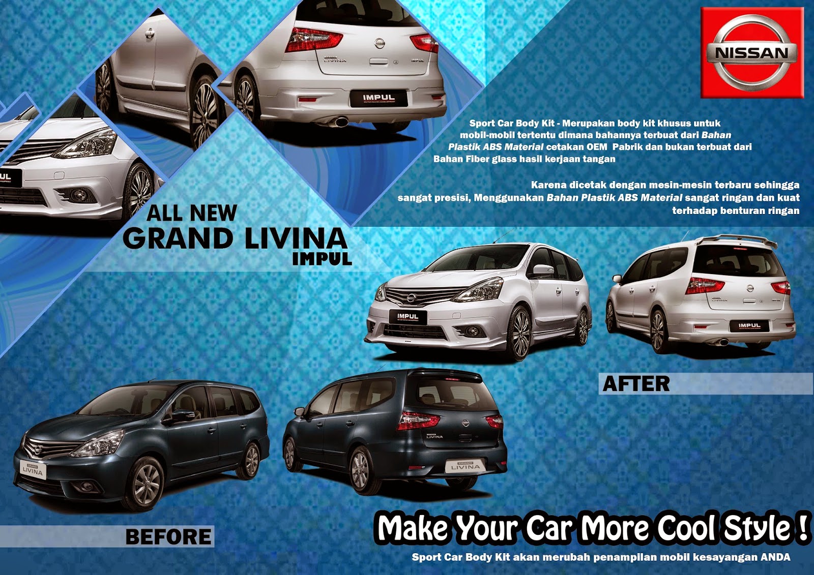 Koleksi Body Kit Mobil Bahan Plastik | Modifikasi Mobil