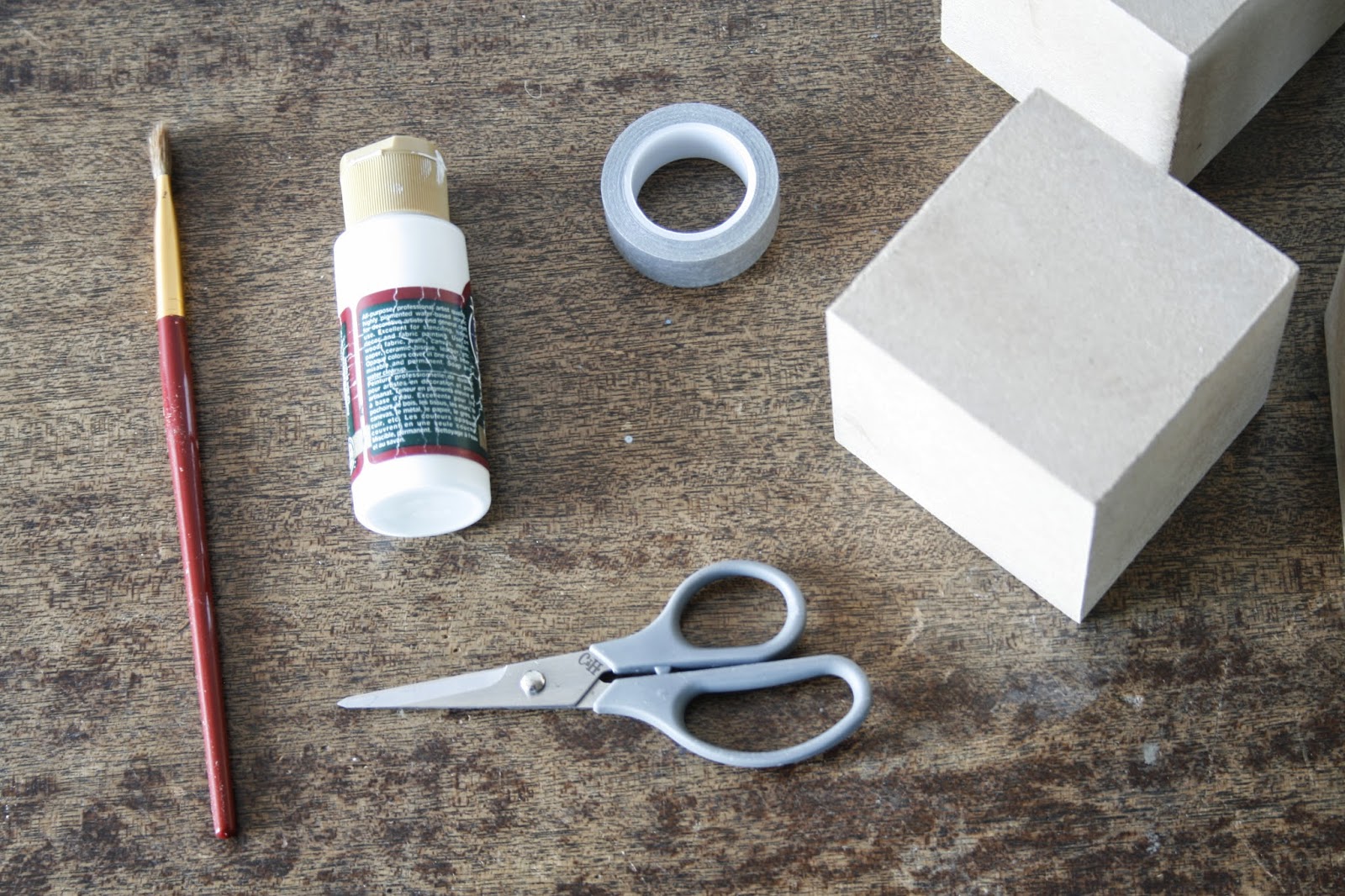 Feather and Fir: Painted Block How-To