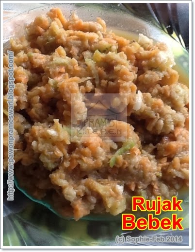 kuliner: Rujak Bebek