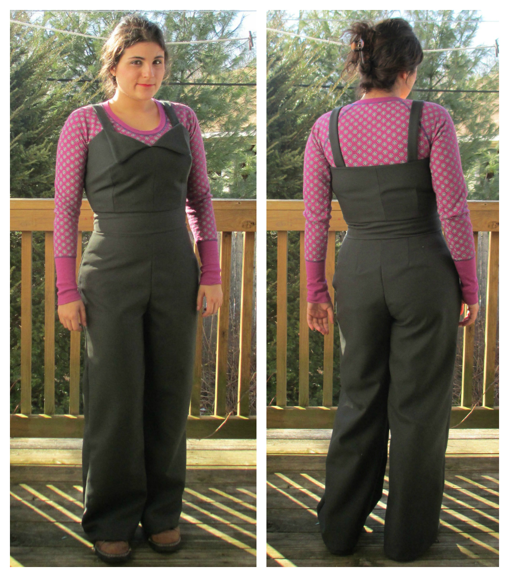 (Sort of) 1940s Style Overalls