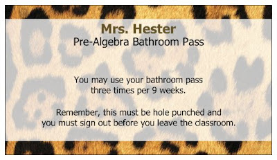 Mrs. Hester's Classroom : VistaPrint Freebies