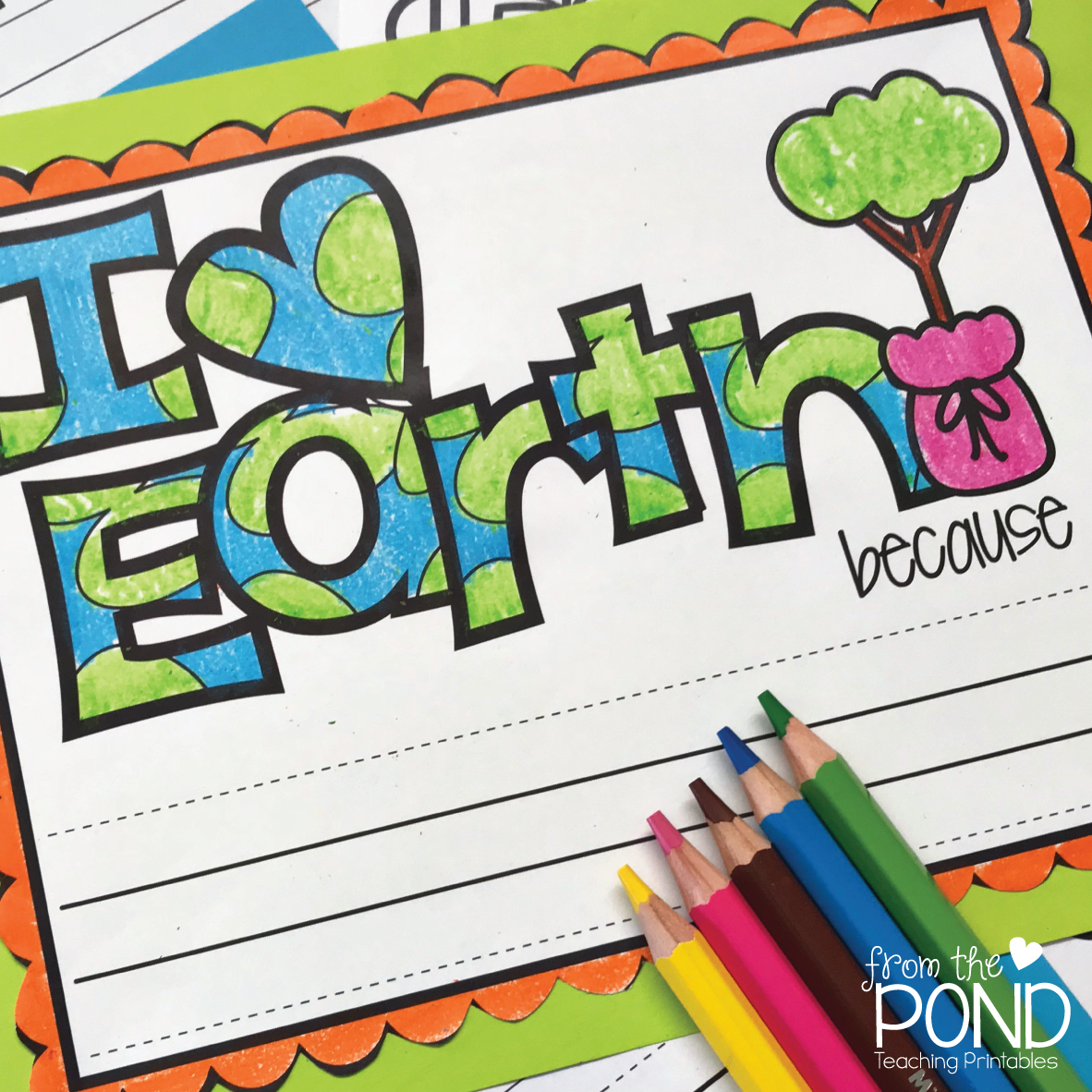 Earth Day Freebie | From the Pond