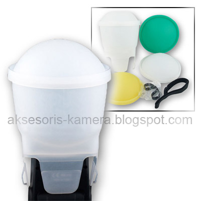 PUSATNYA AKSESORIS KAMERA: DIFFUSER FLASH