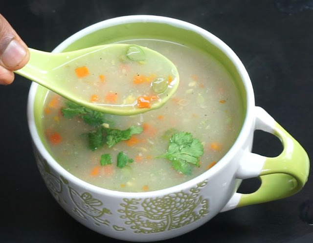 Vegetable Soup Recipe | Steffi's Recipes
