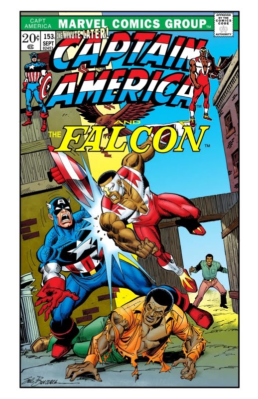 "I LOVE COMIC BOOKS!": One minute later - Cap 153 by Sal Buscema