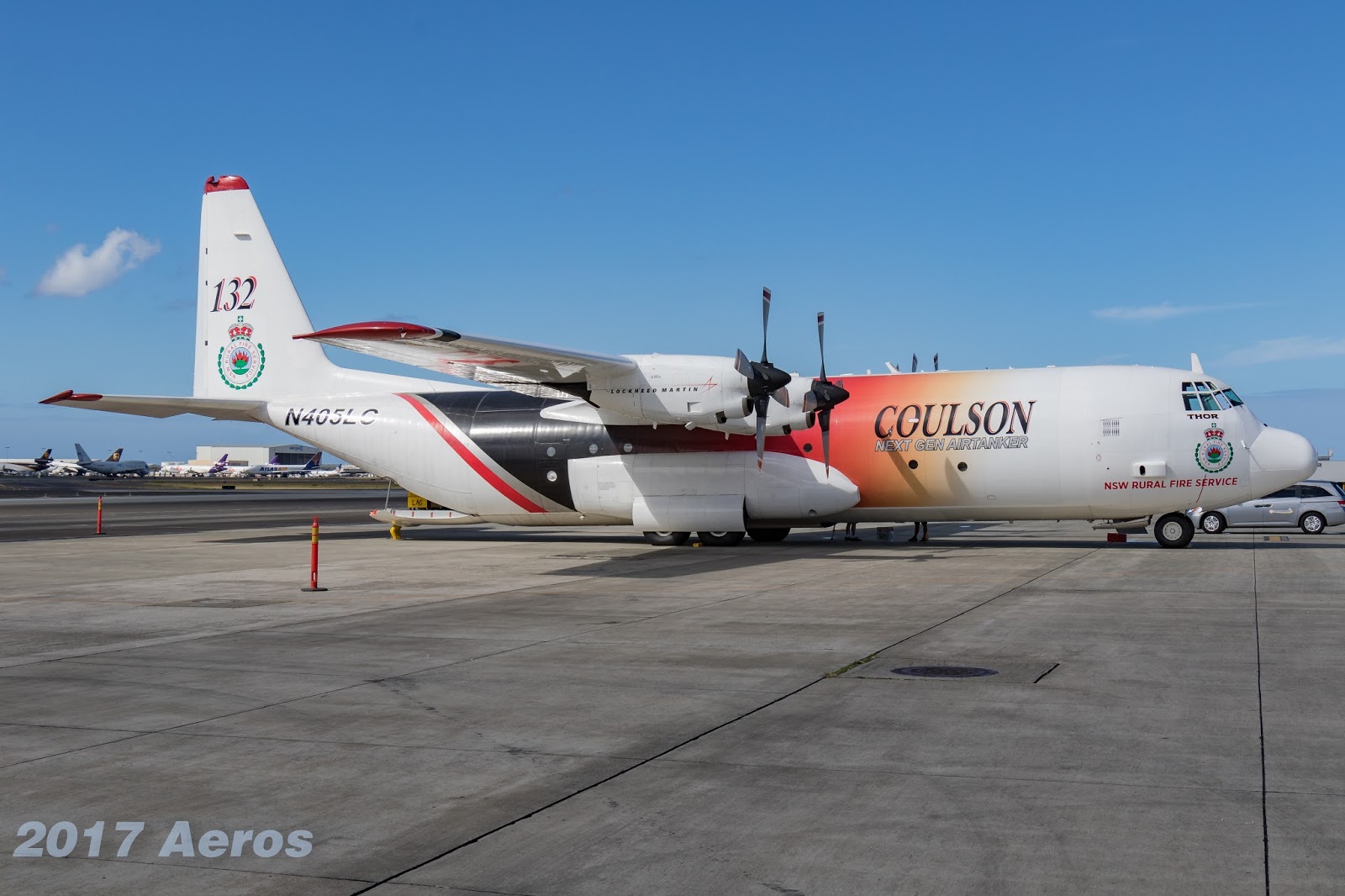 HNL RareBirds™: Coulson Air Tanker's N405LC