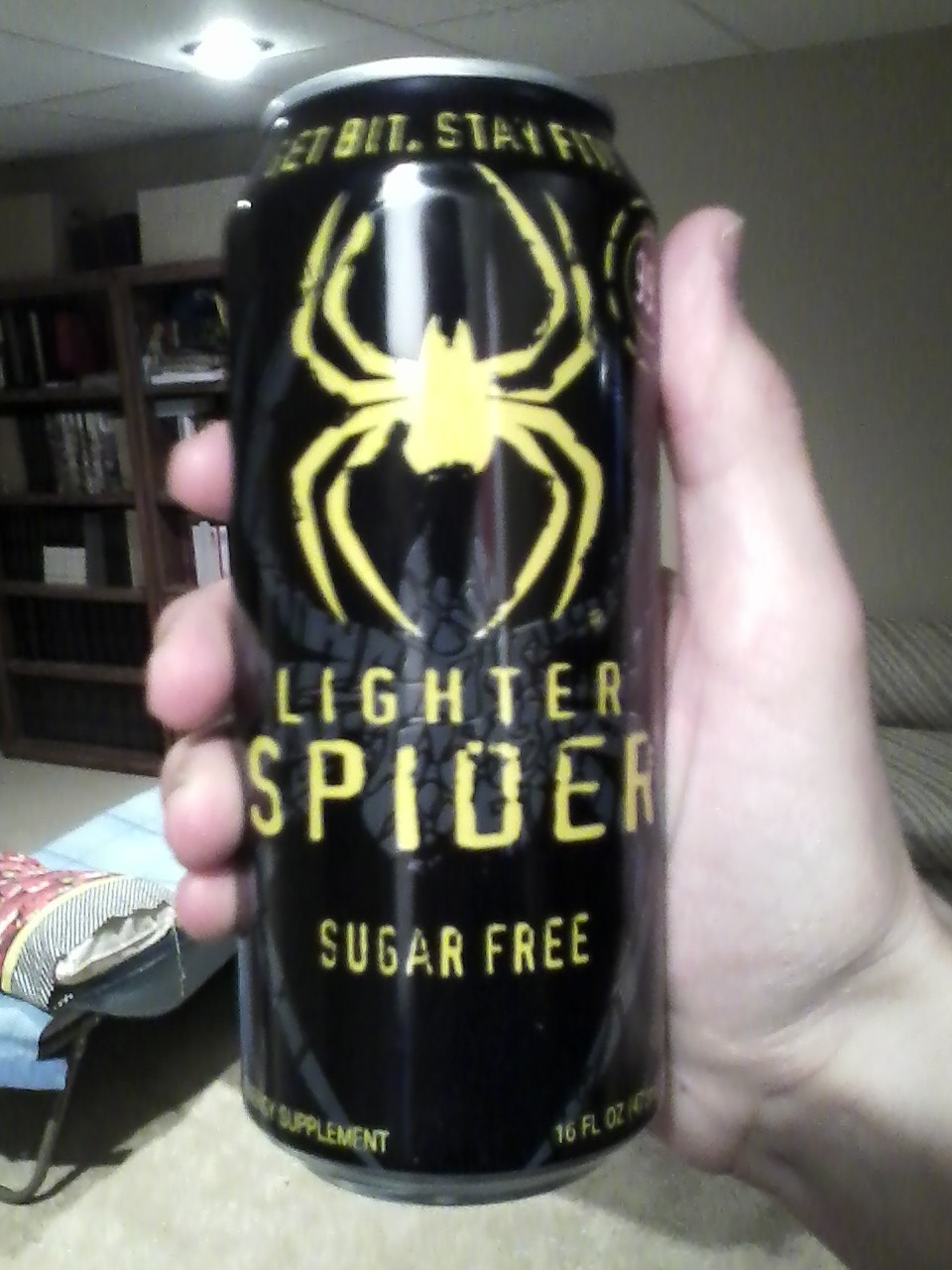 CAFFEINE!: Review for Lighter Spider Energy