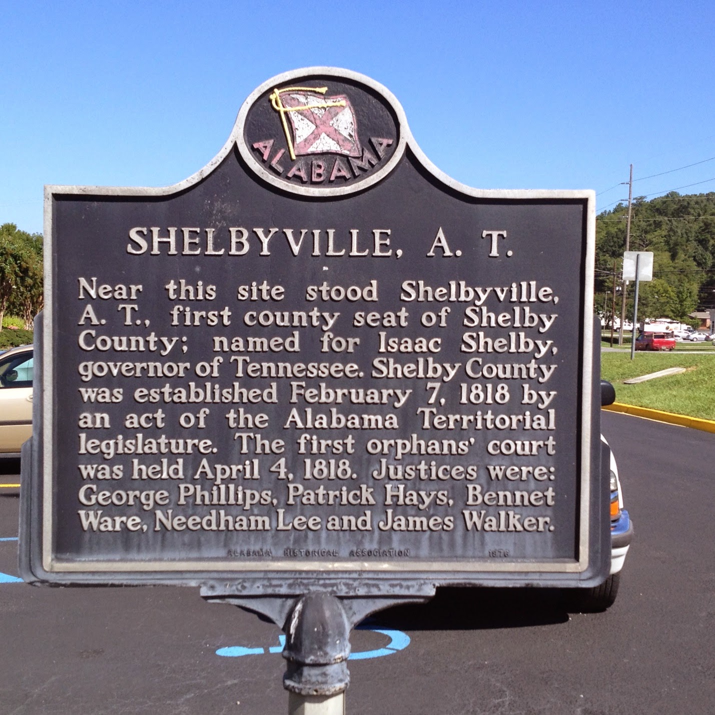 Alabama Yesterdays: Pondering Alabama Maps (8): Shelby County in 1822 ...