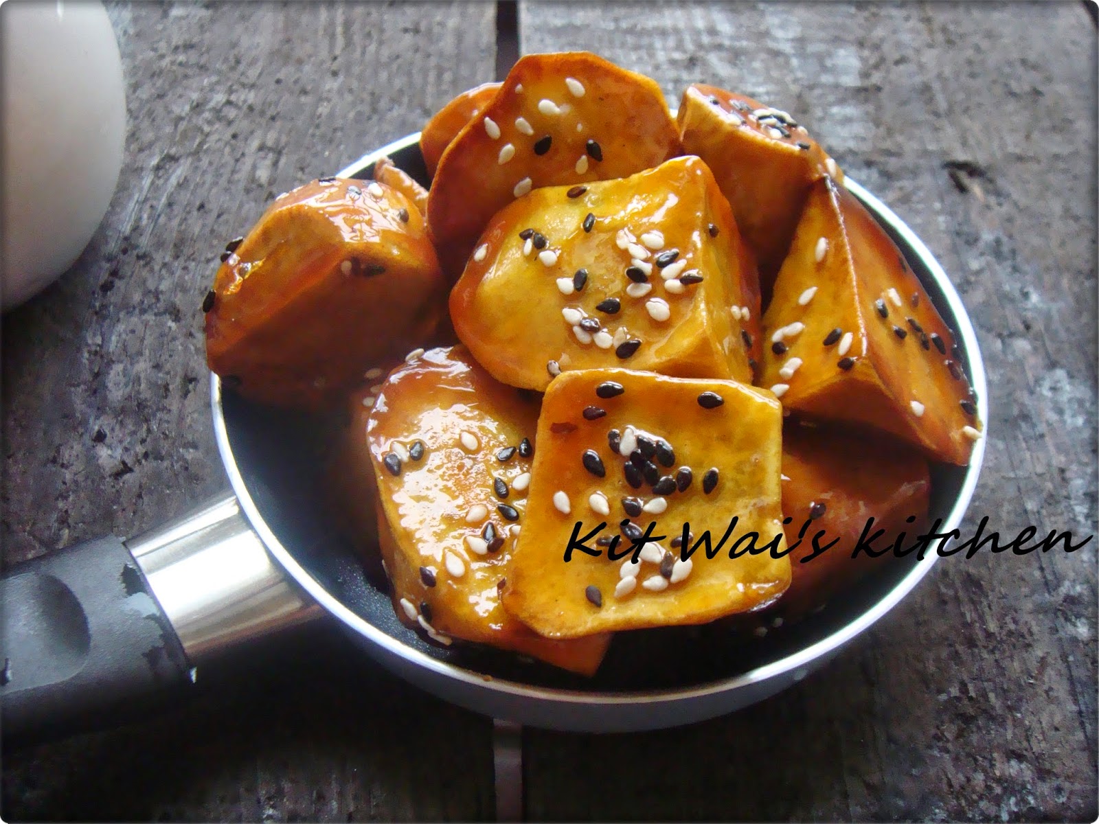 Kit Wai's kitchen : 韩式糖浆甘薯 ~ Korean Candied Sweet Potato / Matang ( 마탕 )