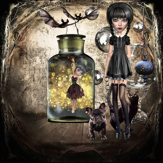 WHAT'S KNOCKING IN MY NOGGIN: MISS ADDAMS