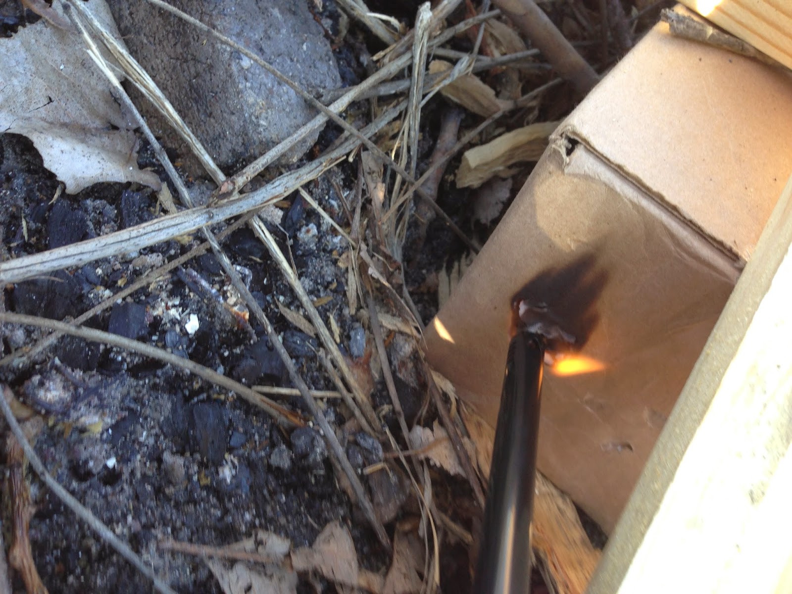 The Clever Pear: Home Made Fire Starters (Burn Boxes)