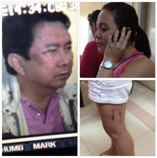 Mon Tulfo Vs Raymart Santiago With Claudine Fist Fight Video At Naia 3