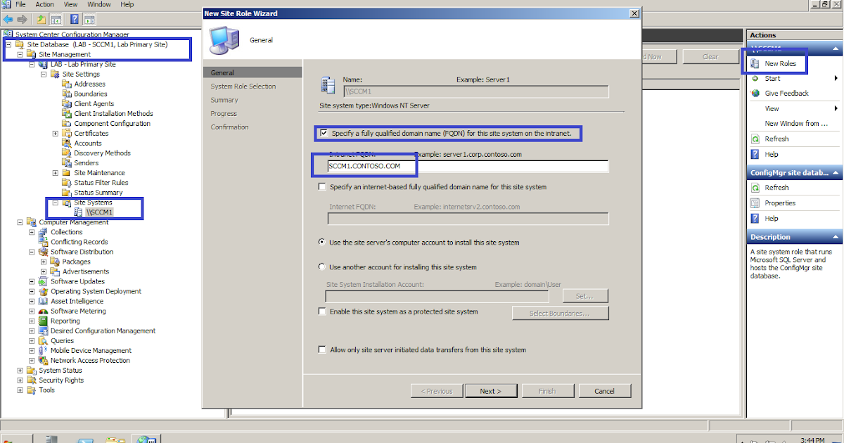 Installation of Software Update Point-SCCM