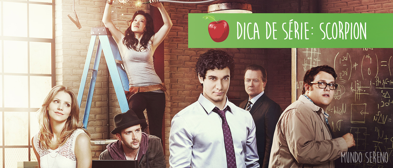 Mundo Sereno: Dica de Série: Scorpion