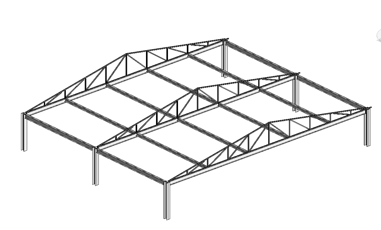 Elarchy Graphics: Pratt Truss Revit