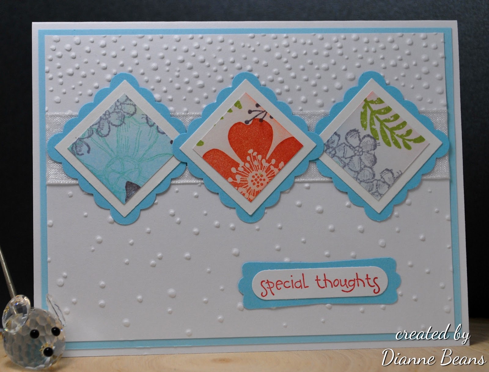 Quilting and Stamping From The Heart: Creating My Own Unique Designer Paper