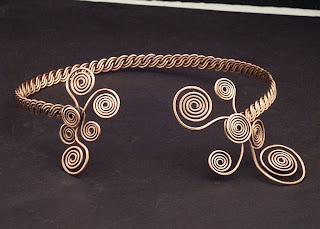 TheAngstyArtist: Copper Torque Necklace