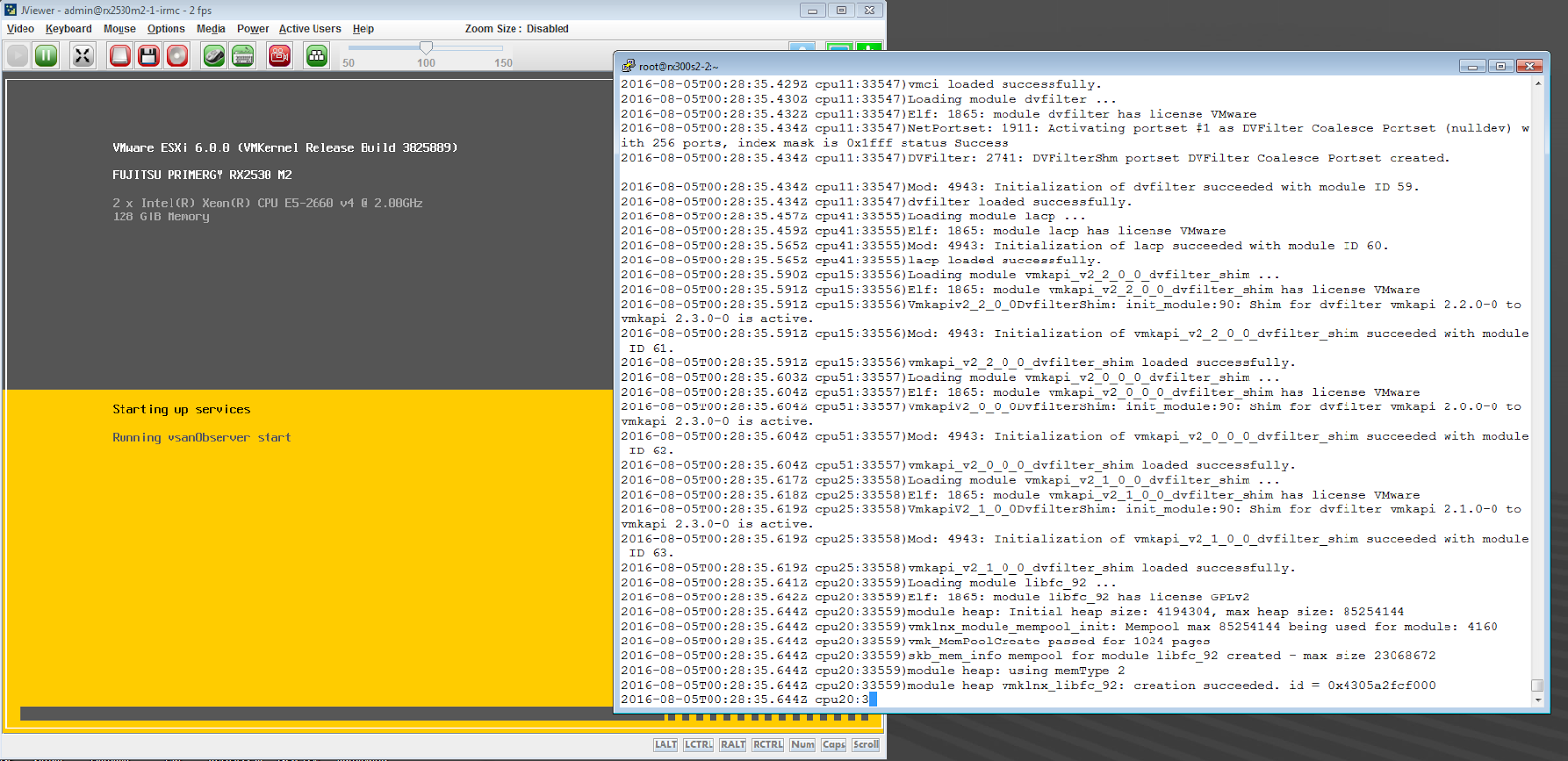 Masa's blog: Enabling the serial console for ESXi on Fujitsu PRIMERGY