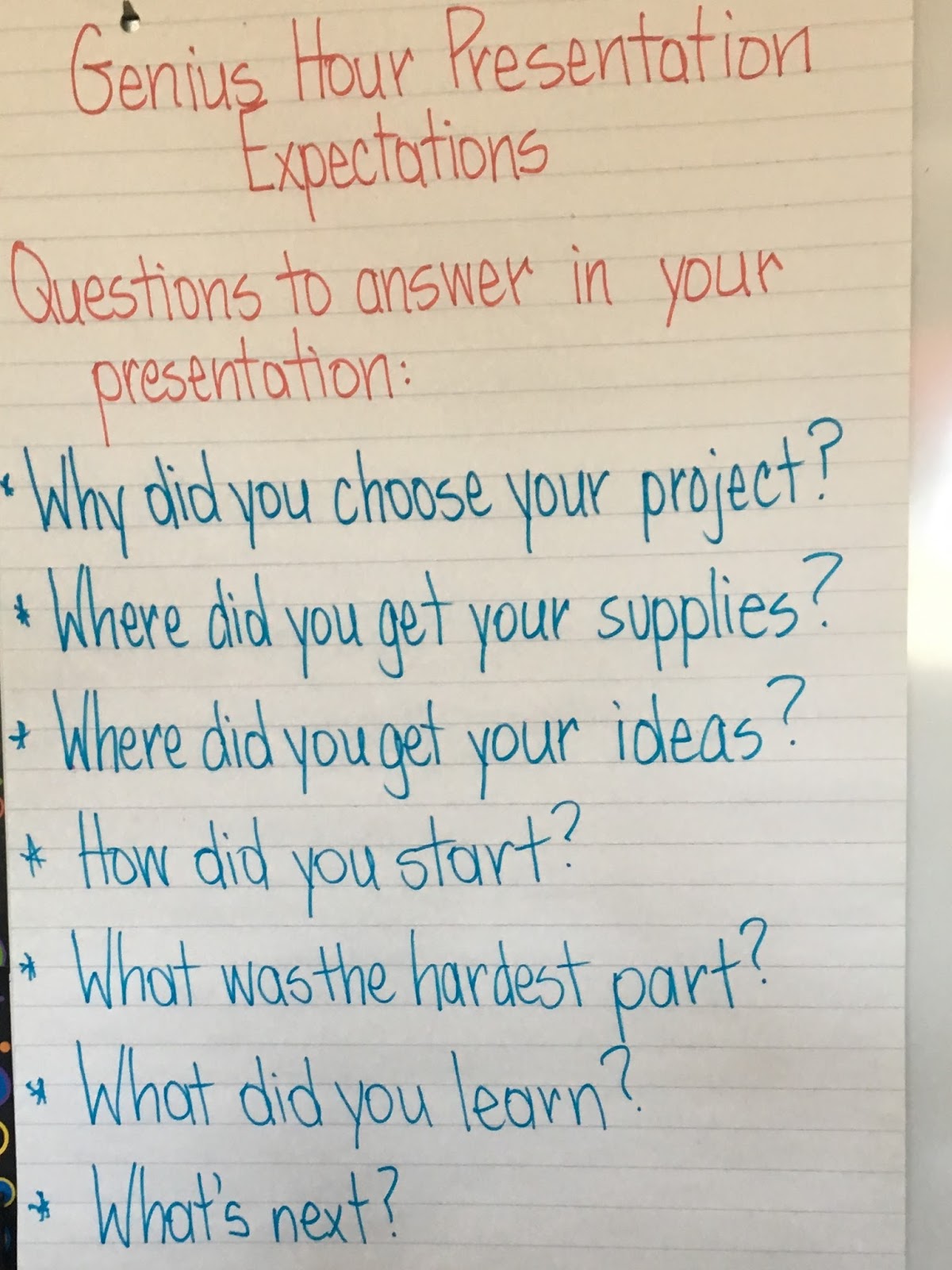 Mrs. T's Curious Grade 3's : Criteria for Genius Hour Presentations on ...