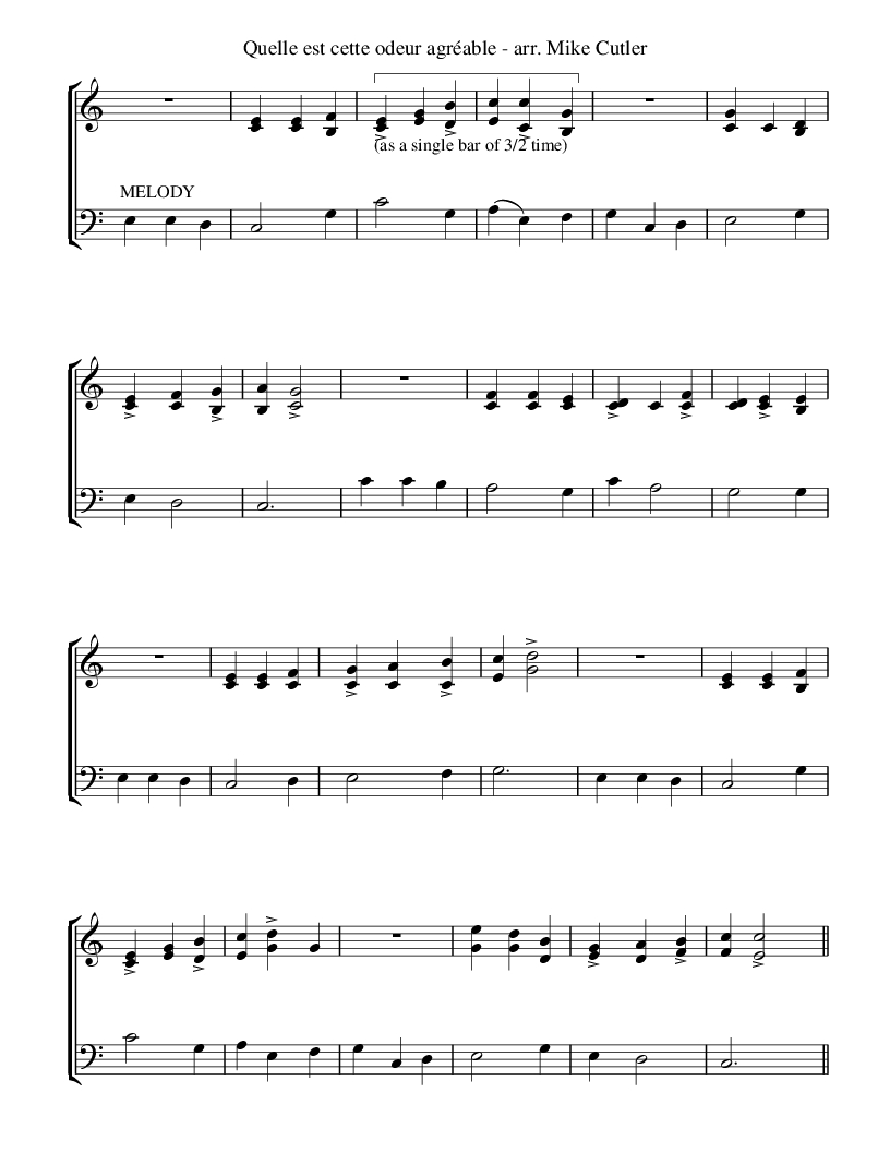 Composer's Notes: Hymn harmonization