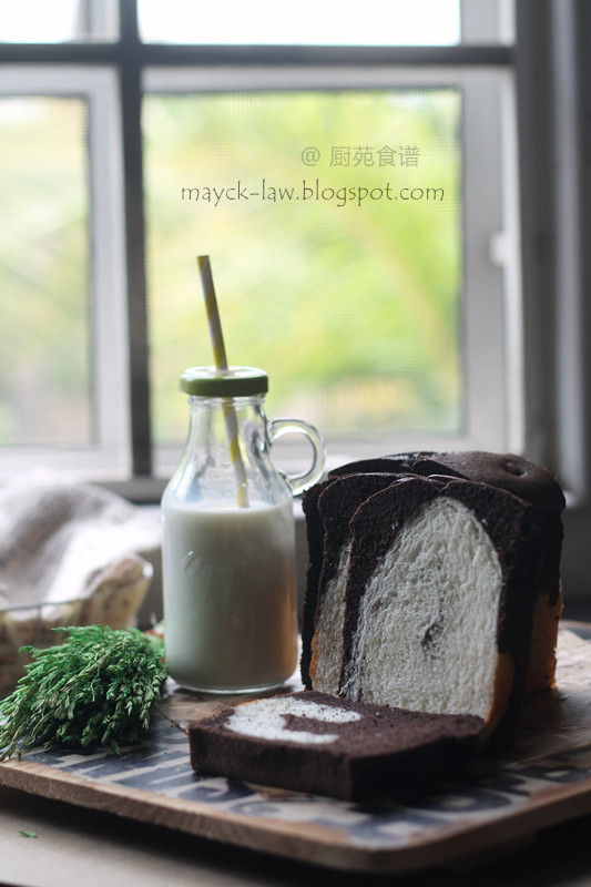 厨苑食谱: 黑钻吐司 【Black Diamond Toast】