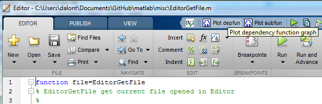 Matlab Editor Customized Shortcuts Thierry Dalons Blog
