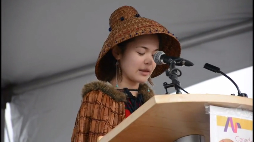 Tina Winterlik: Ta'Kaiya Blaney & Naomi Klein -VANCOUVER - It's time to ...